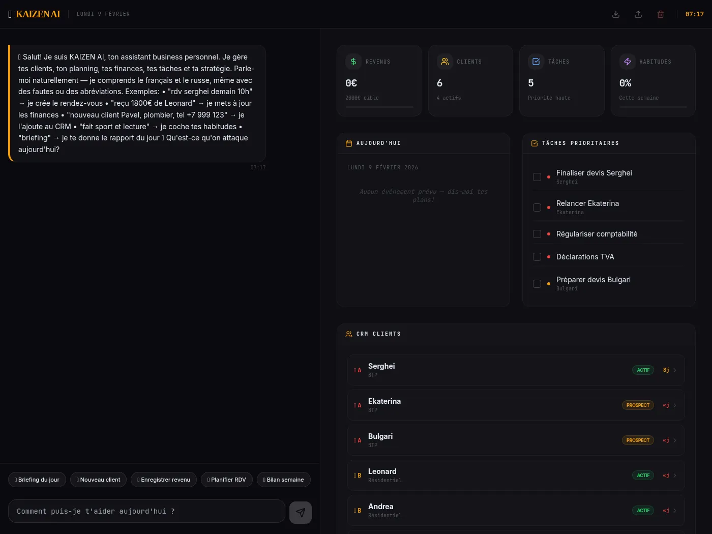 Kaizen Command Center
