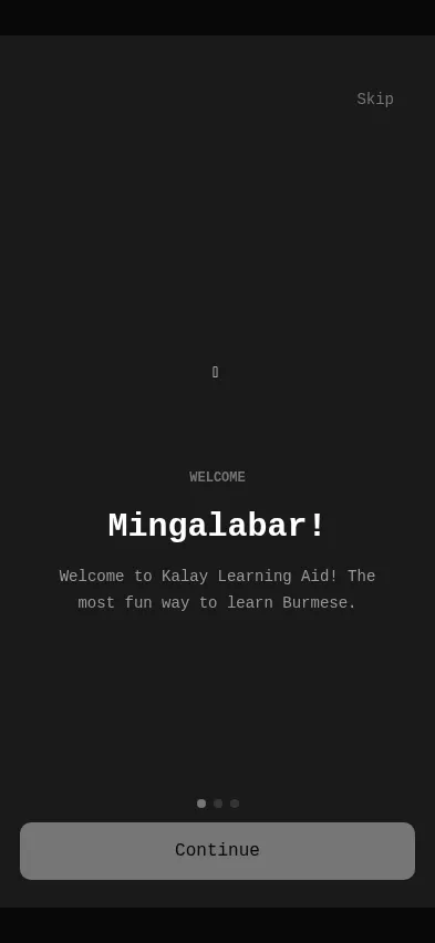 Kalay Learning Aid