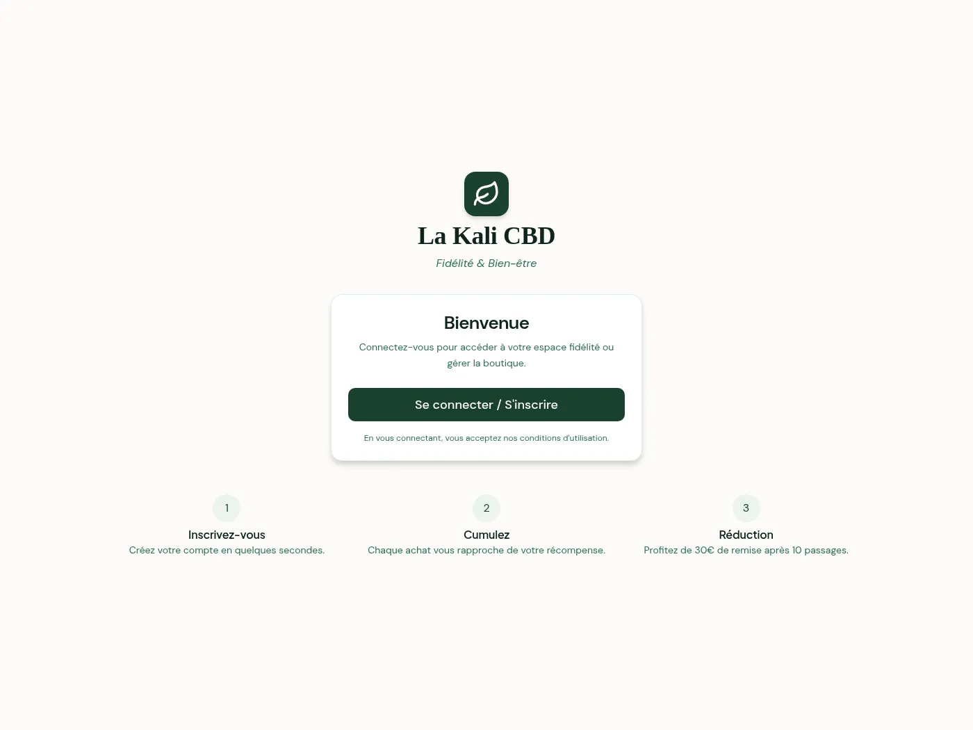 La Kali CBD Fidélité