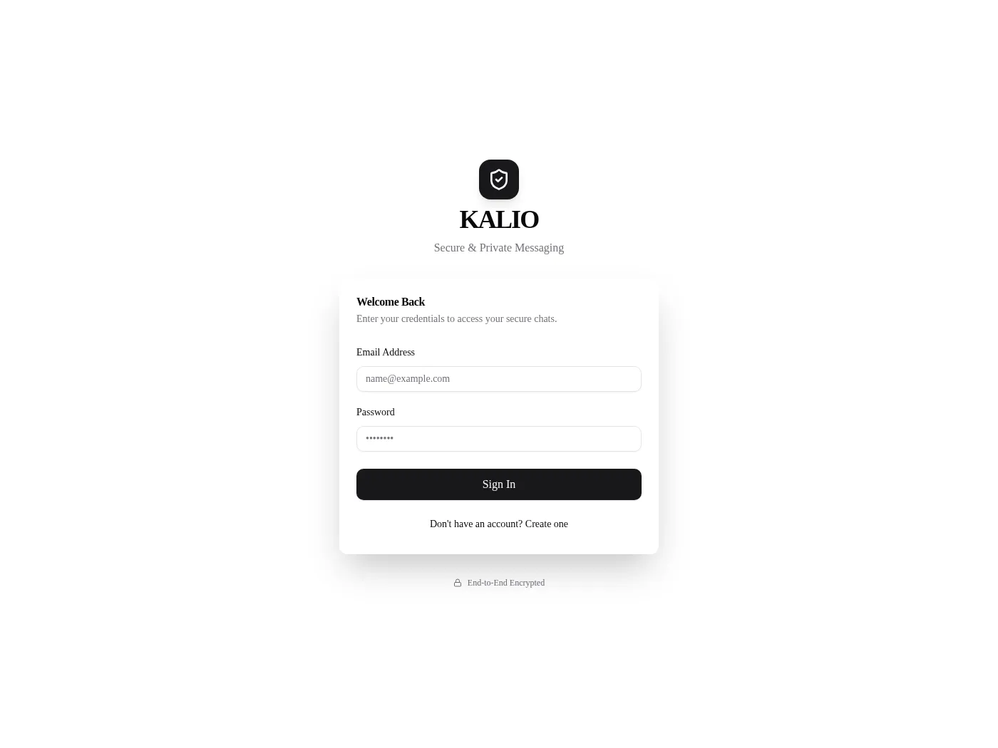 Kalio Messenger
