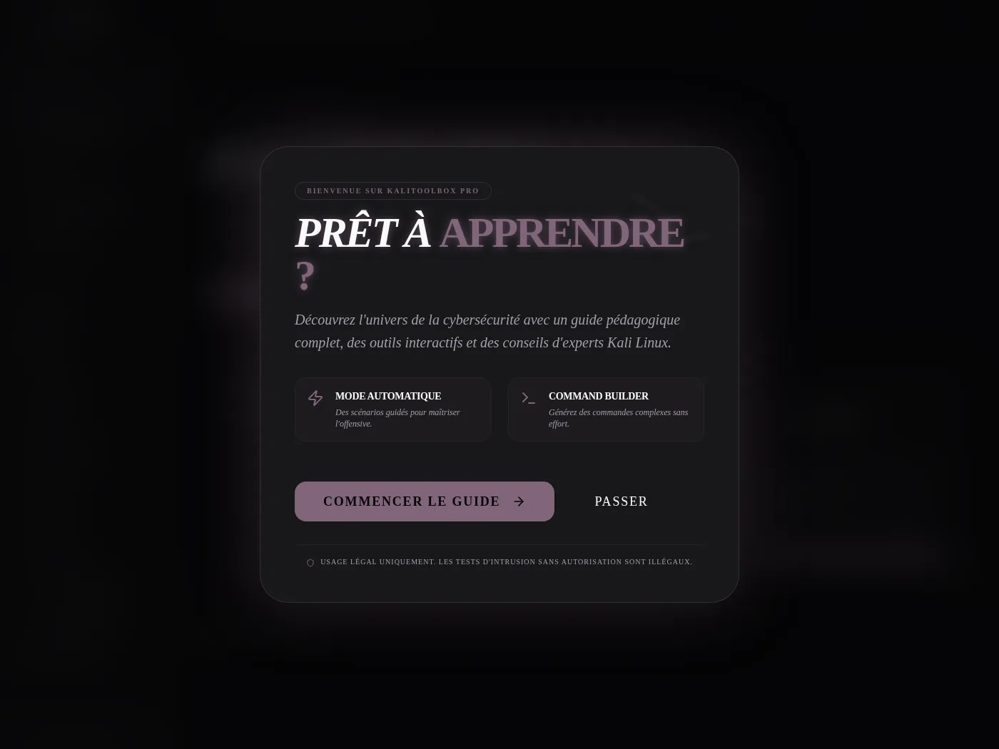 KaliToolbox Pro