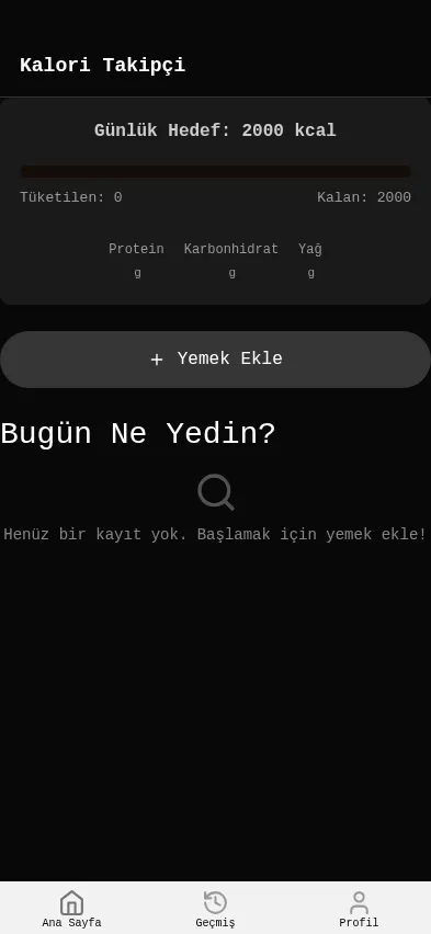 Kalori Takipçi