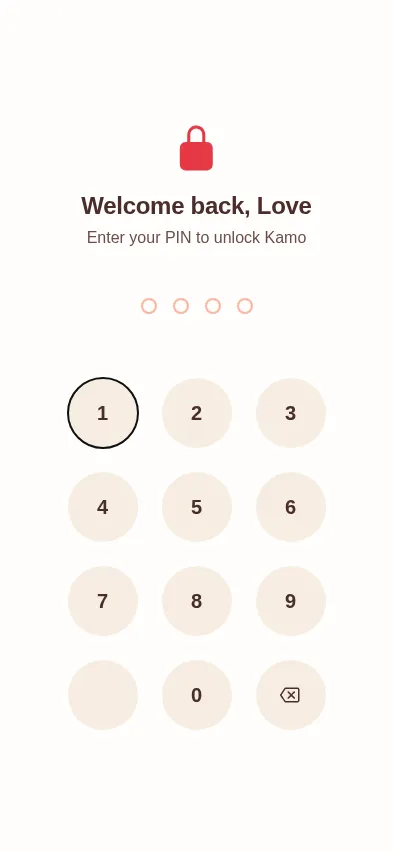 Kamo: Relationship Memory App