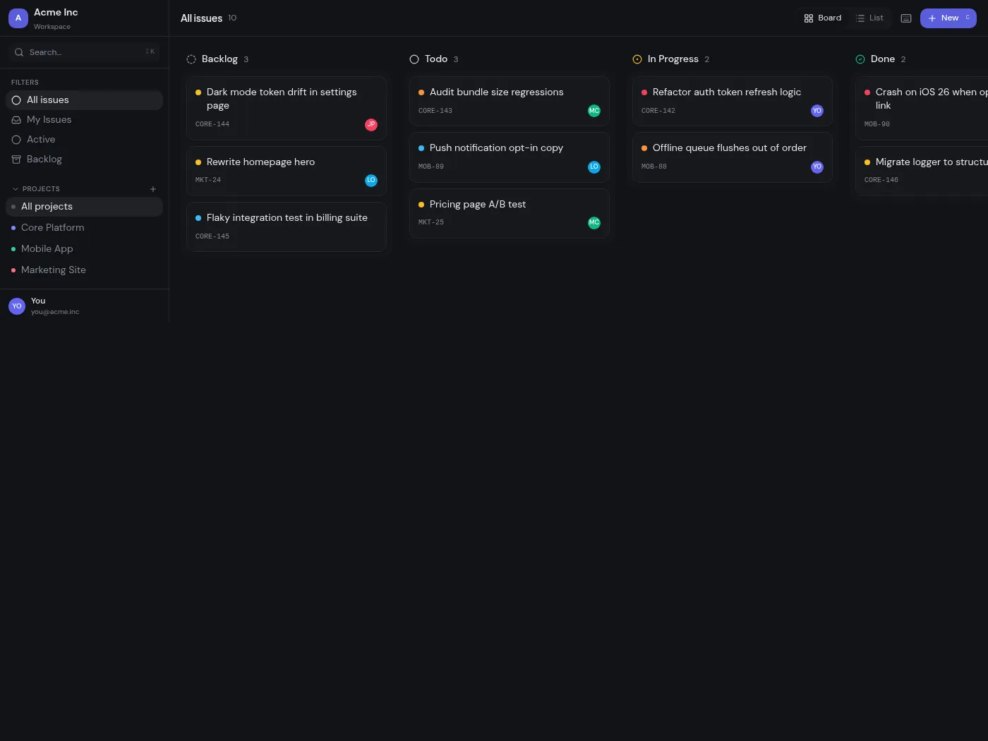 KanbanFlow Manager