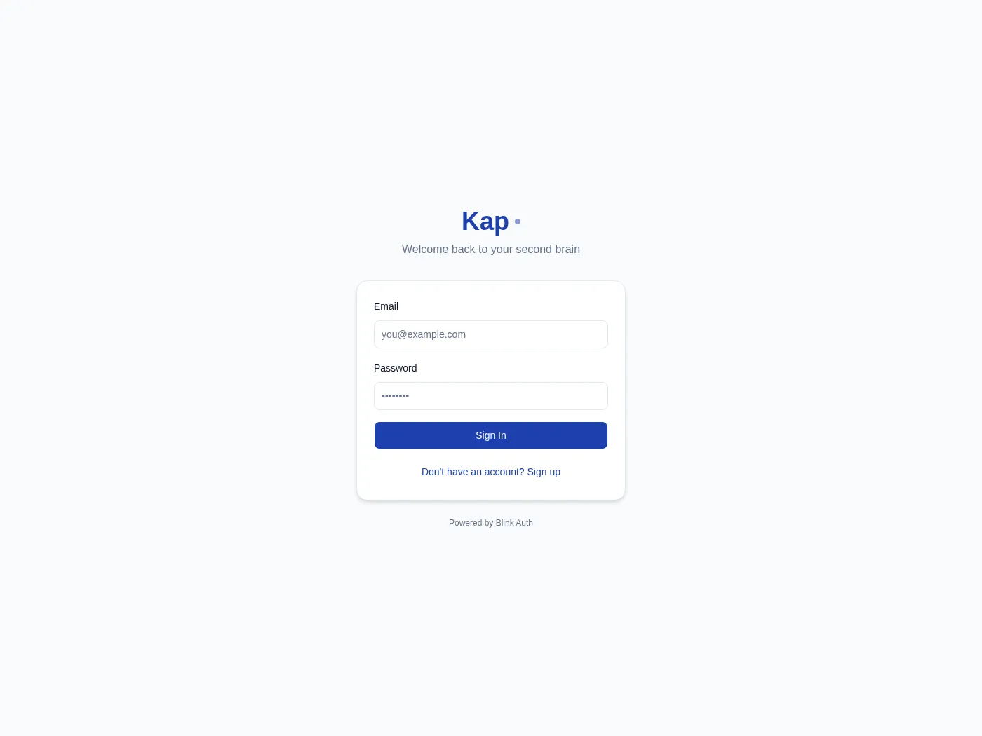 Kap Knowledge Base