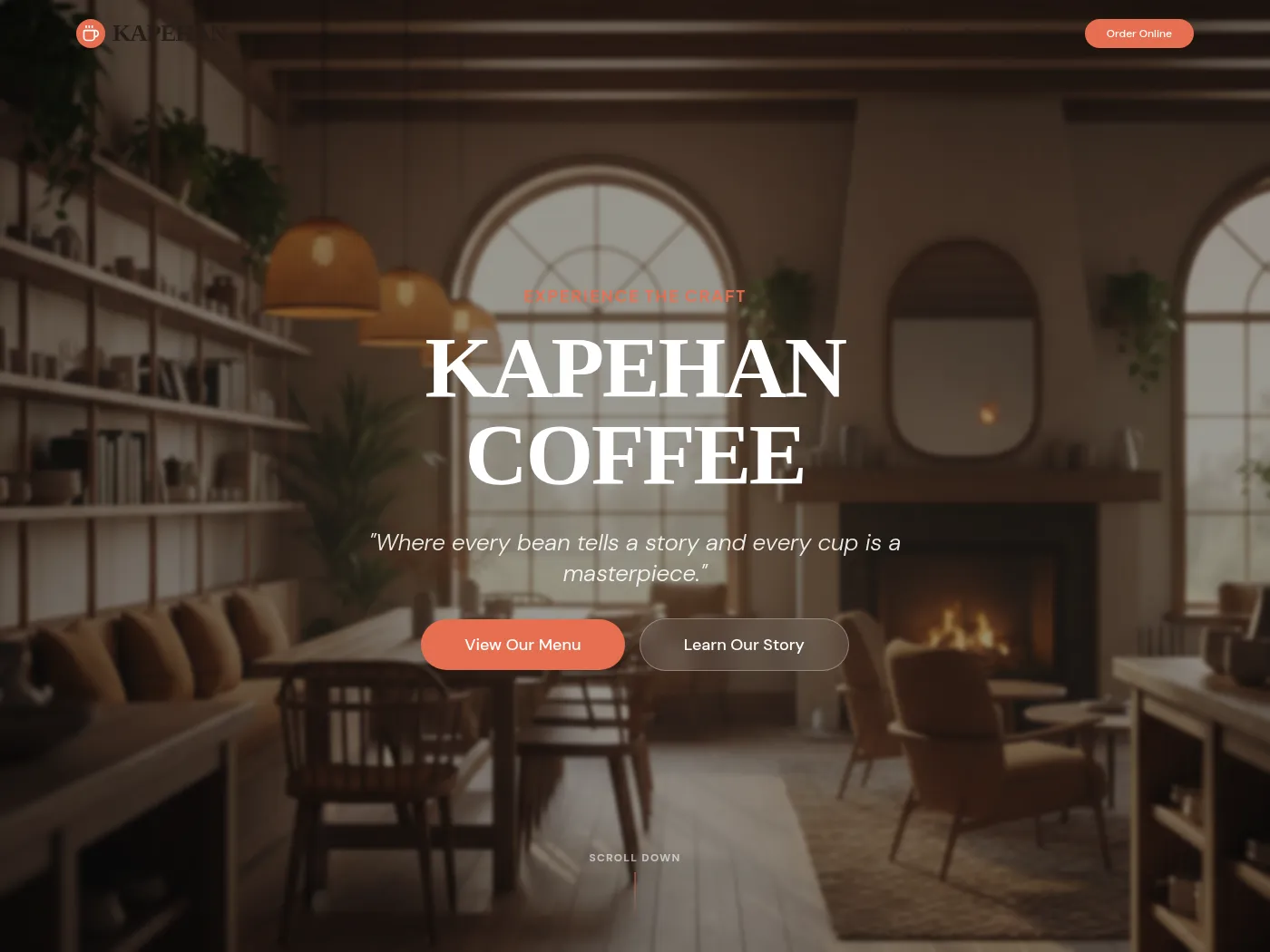 KAPEHAN Coffee Shop Web