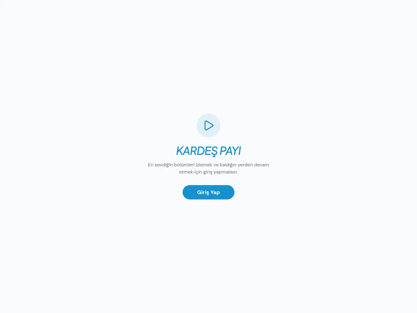 Kardeş Payı İzleme App