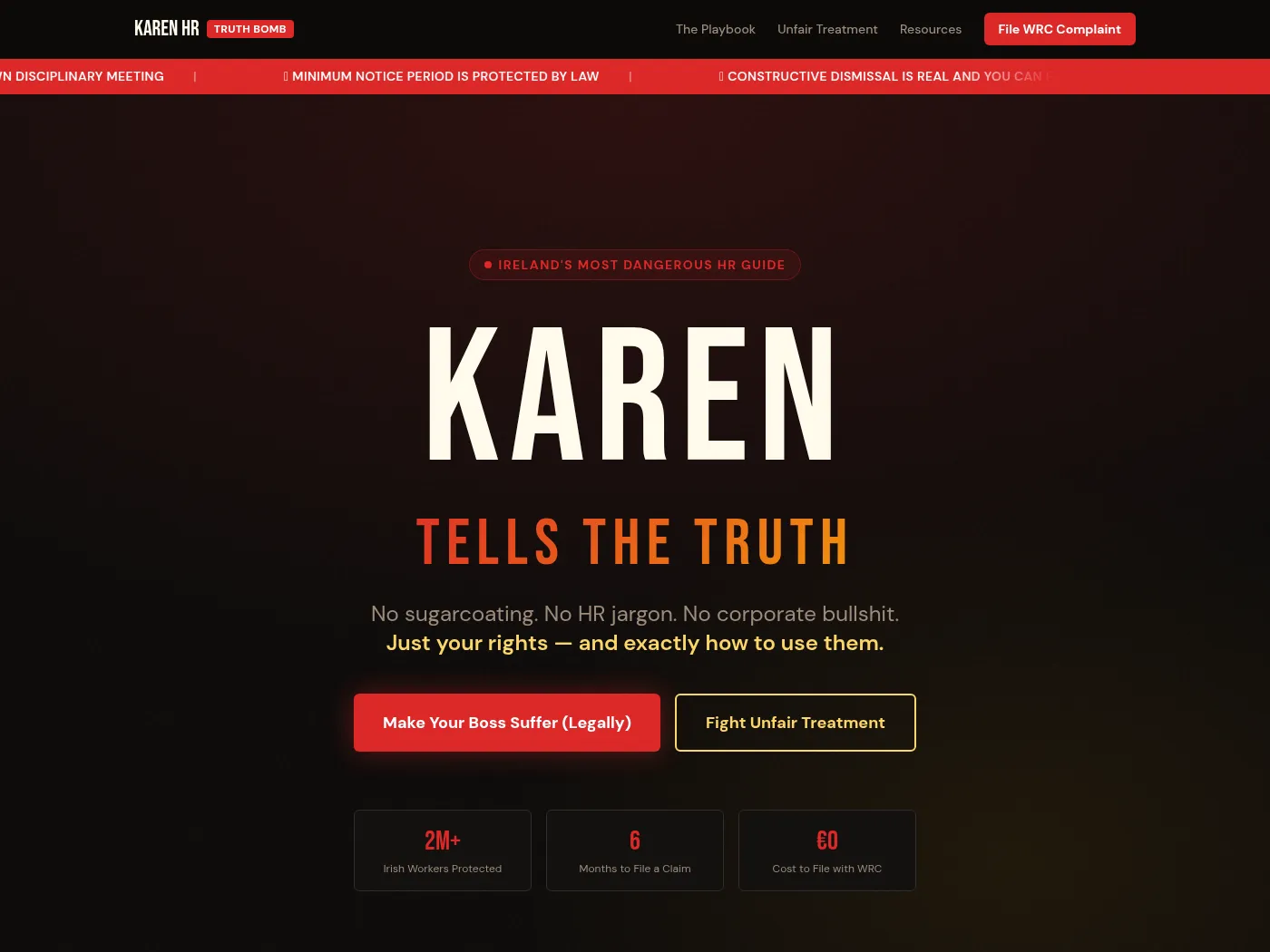 Karen HR Truth Bomb