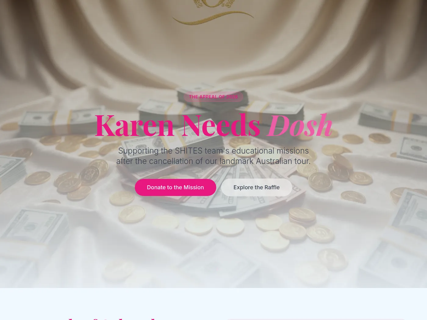 Karen Needs Dosh