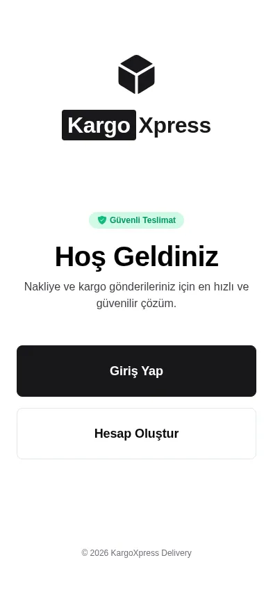 KargoXpress Delivery App