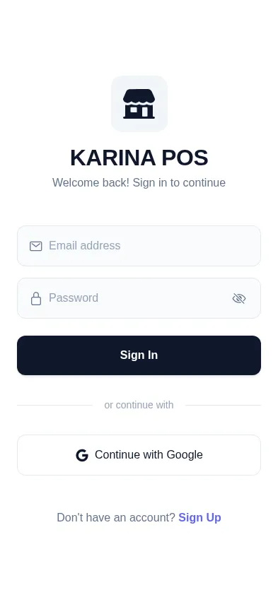 KARINA POS Upgrade