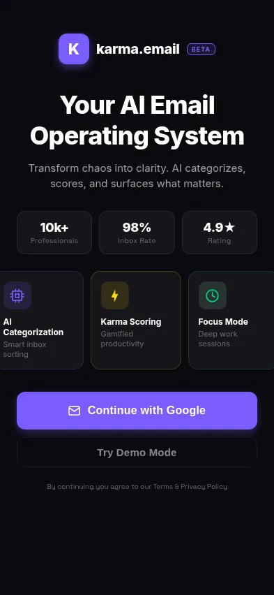 Karma.email OS