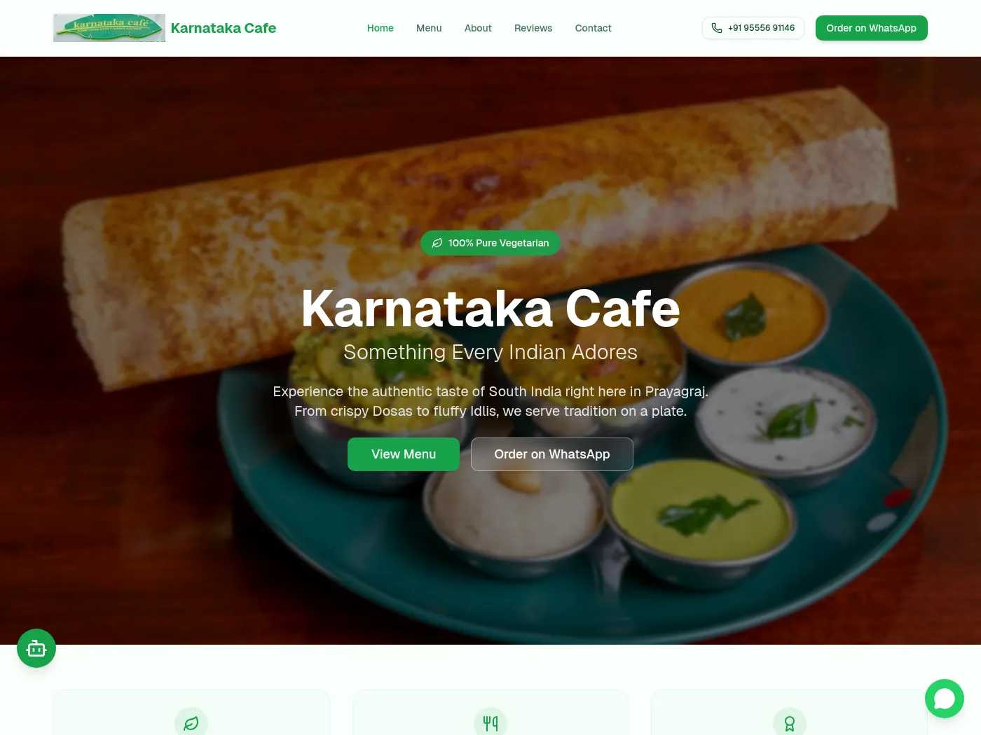 Karnataka Cafe Web