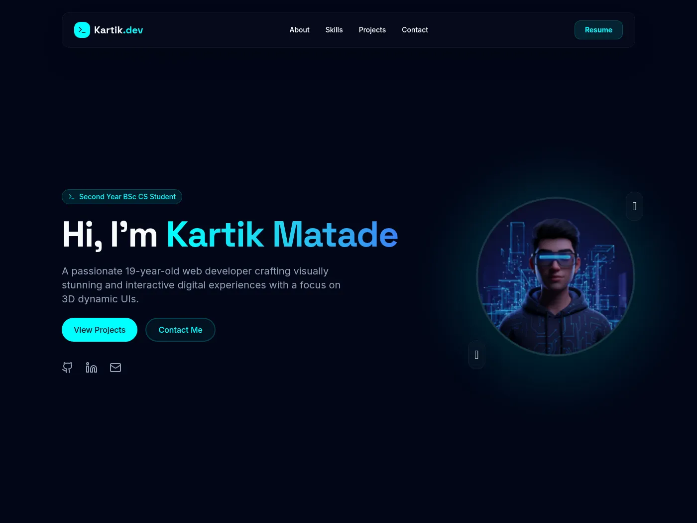 Kartik's Dynamic Portfolio