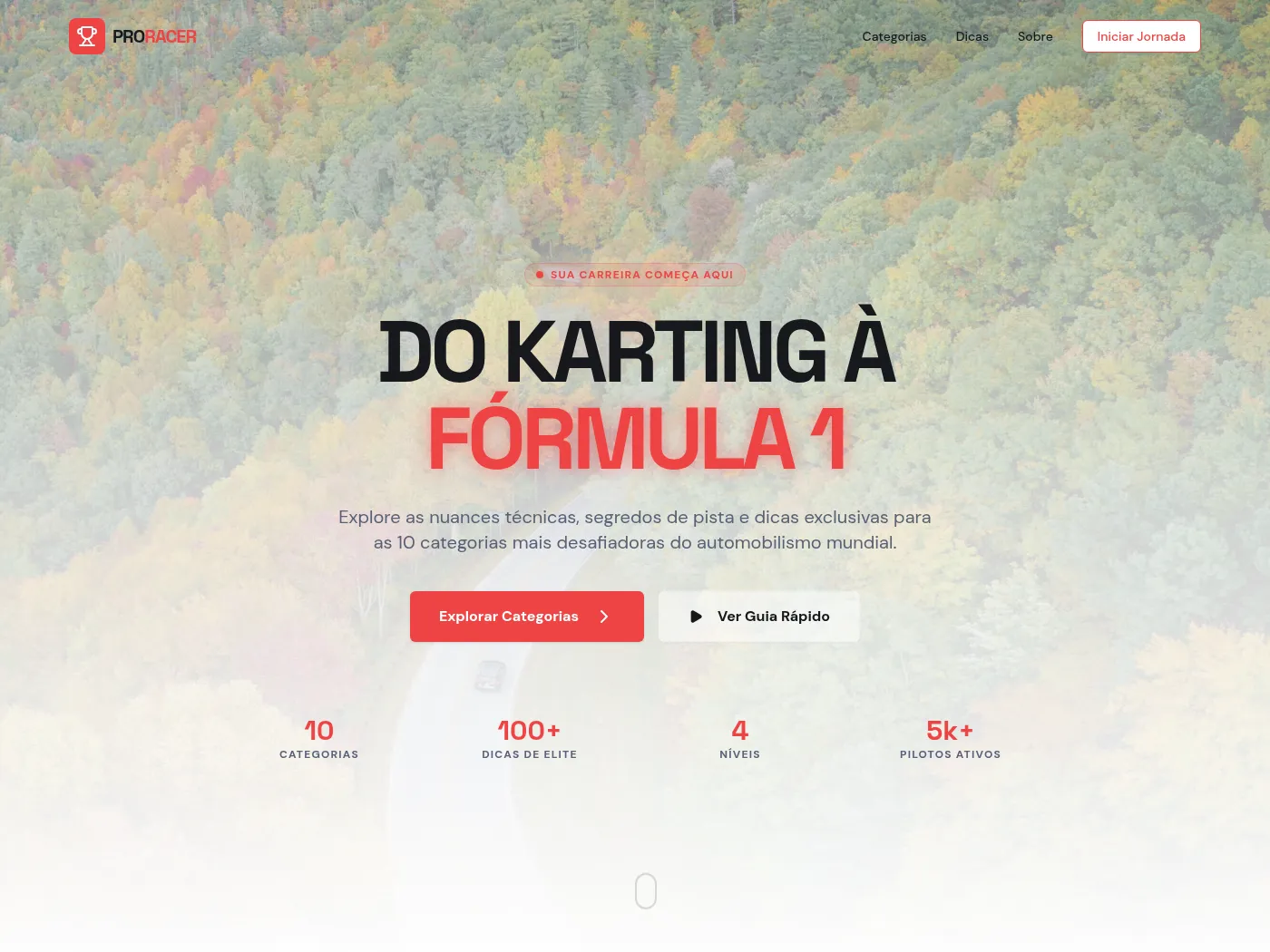 Karting to F1 Guide