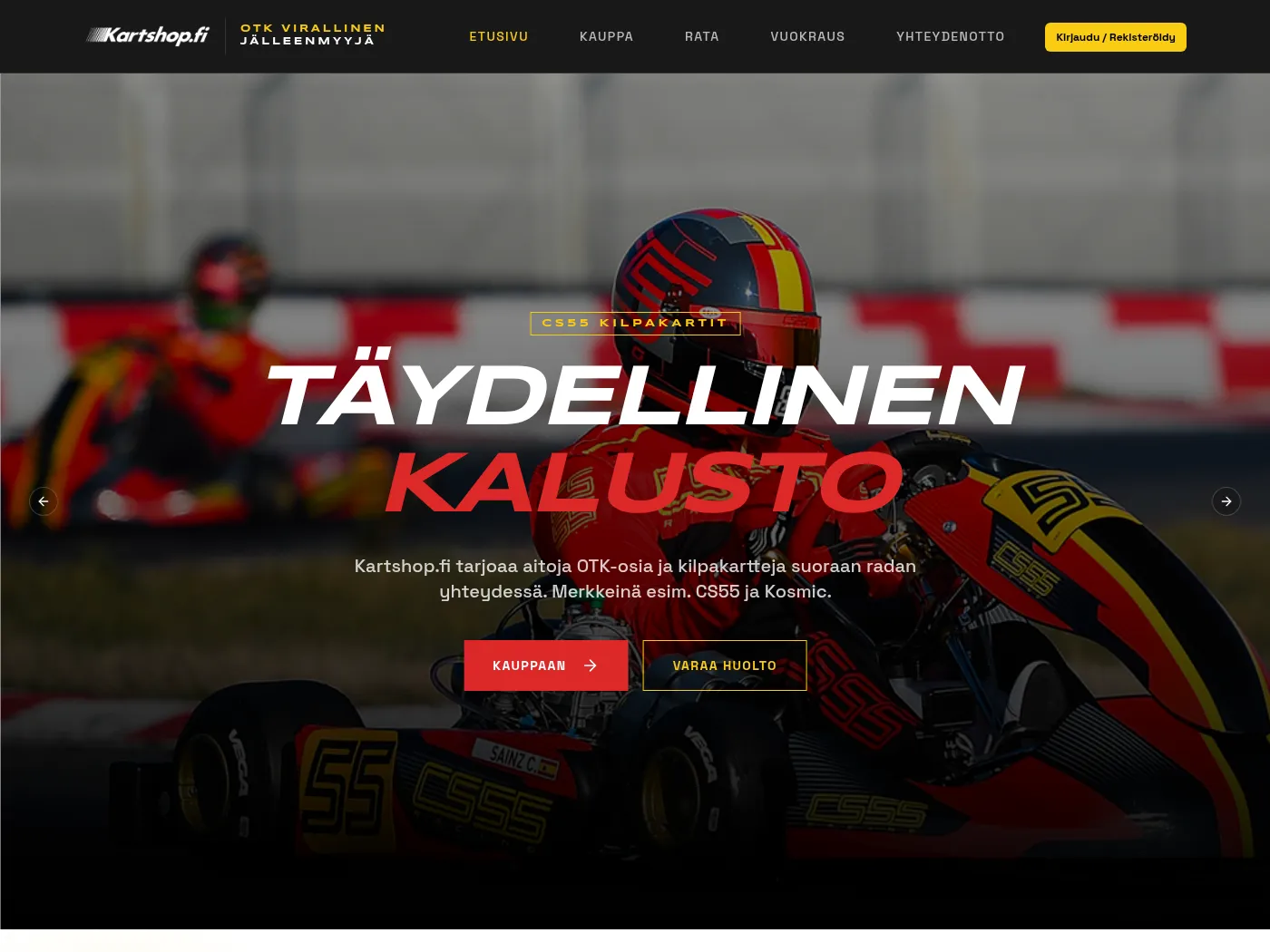Kartshop Landing Portal