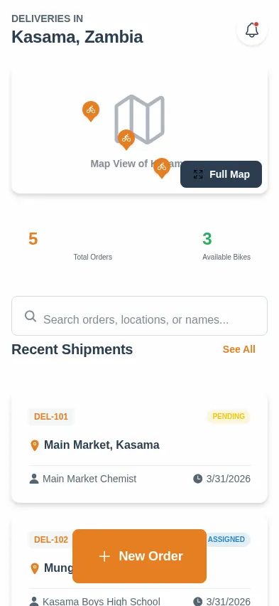Kasama Delivery App