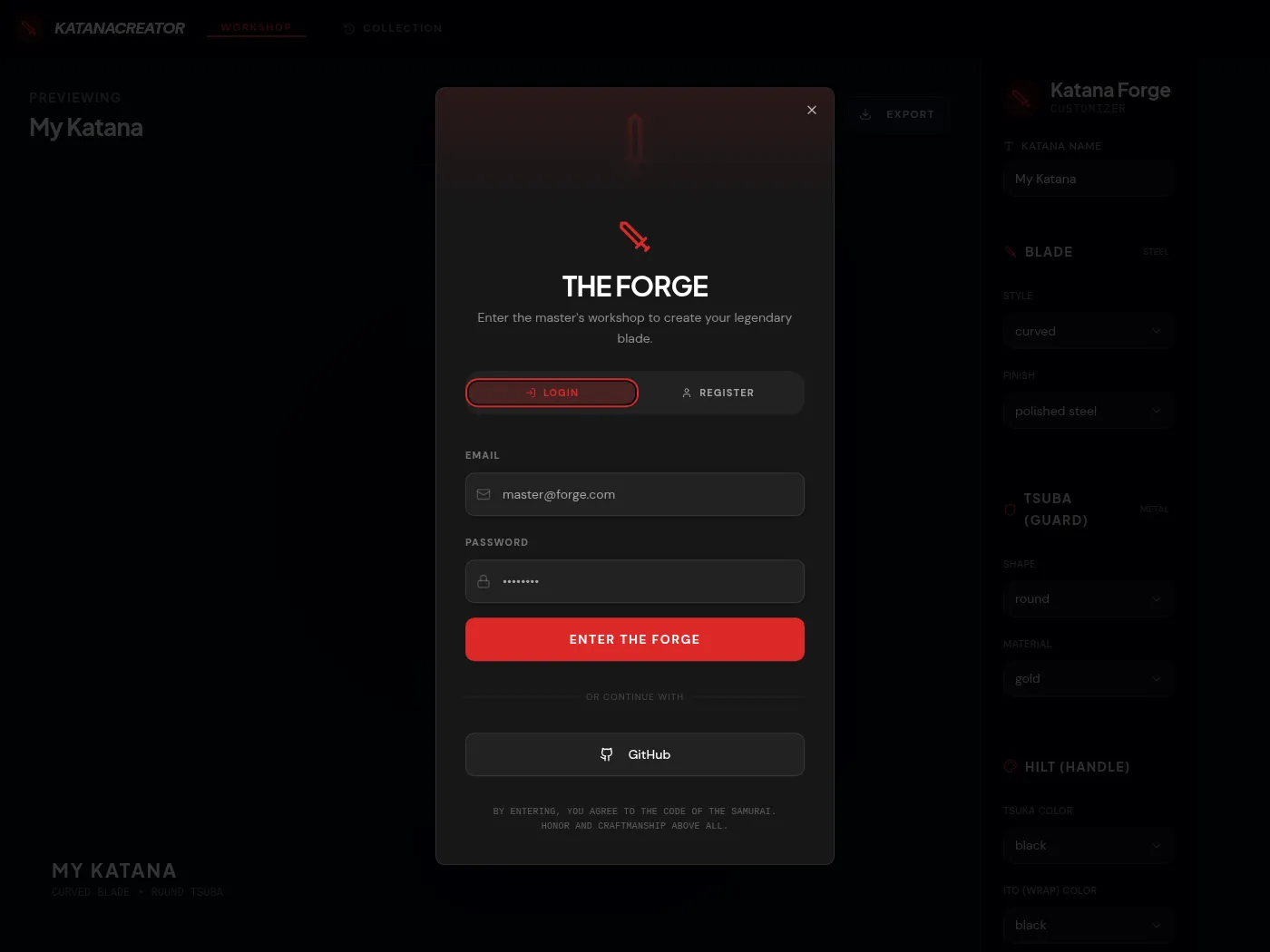 Katana Creator