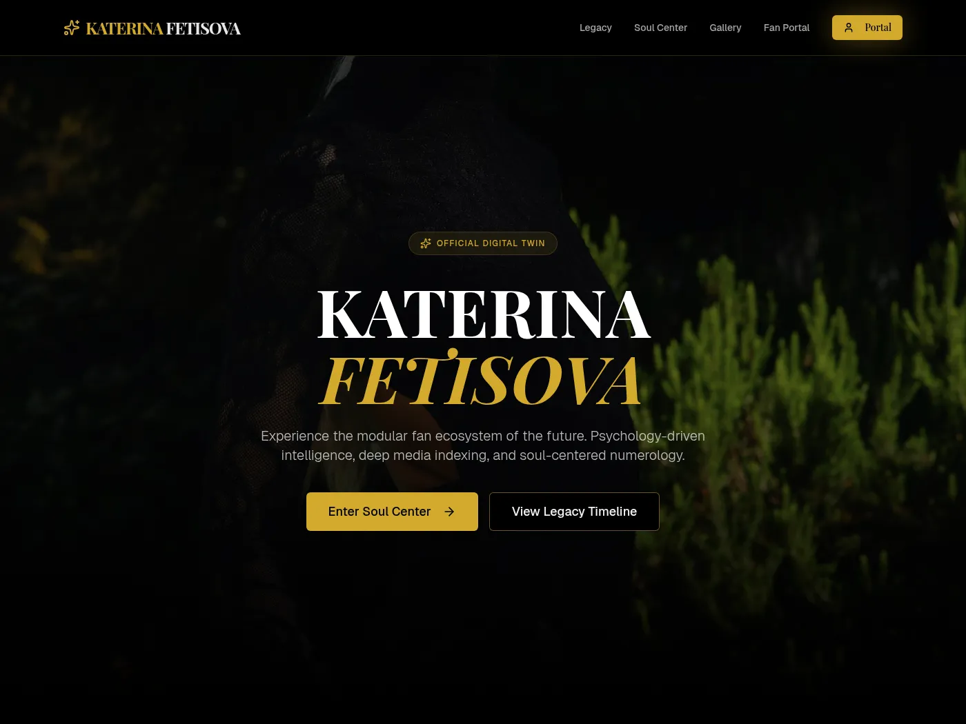 Katerina Digital Twin Ecosystem