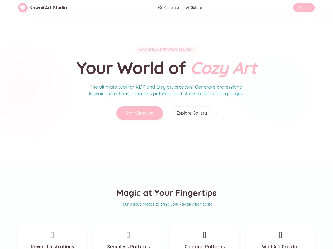 Kawaii Illustration Studio