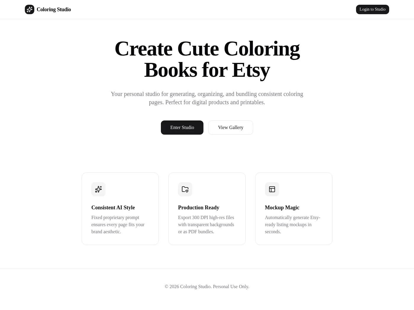 Kawaii Coloring Studio