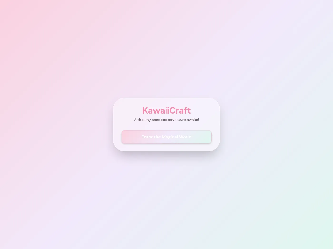 KawaiiCraft Sandbox World