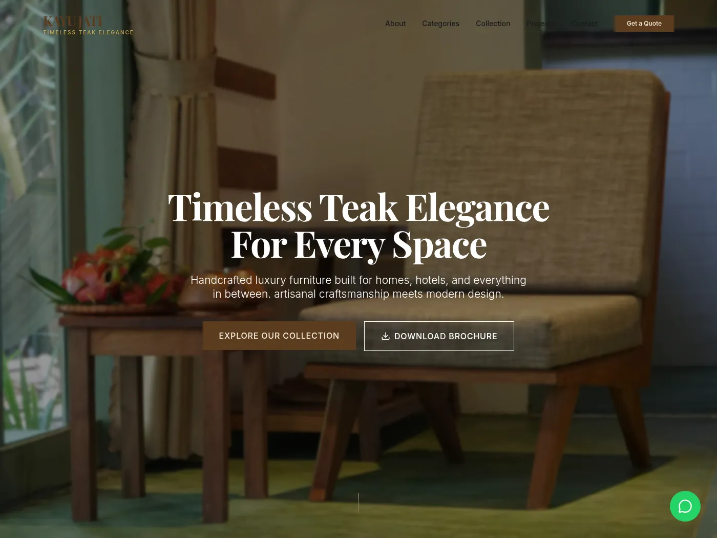Kayu Jati Luxury Web