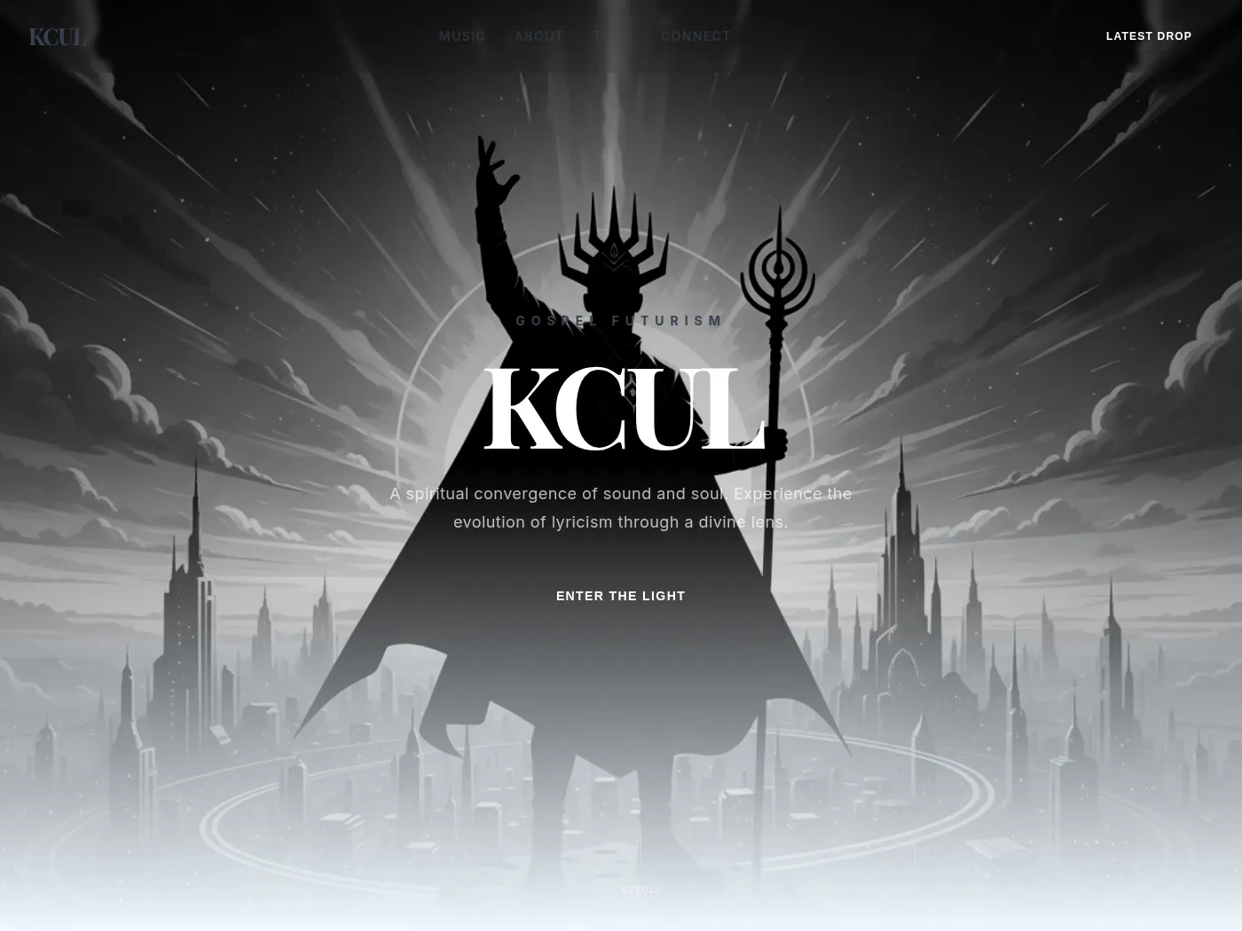 Kcul Gospel-Futurism Landing