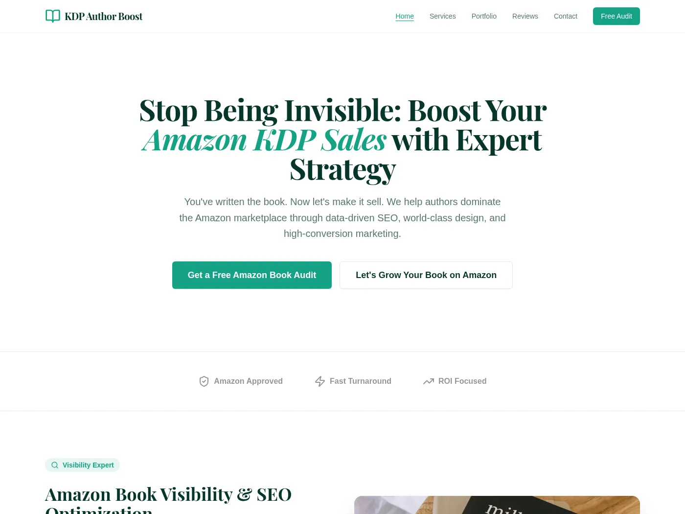 KDP Author Boost Site