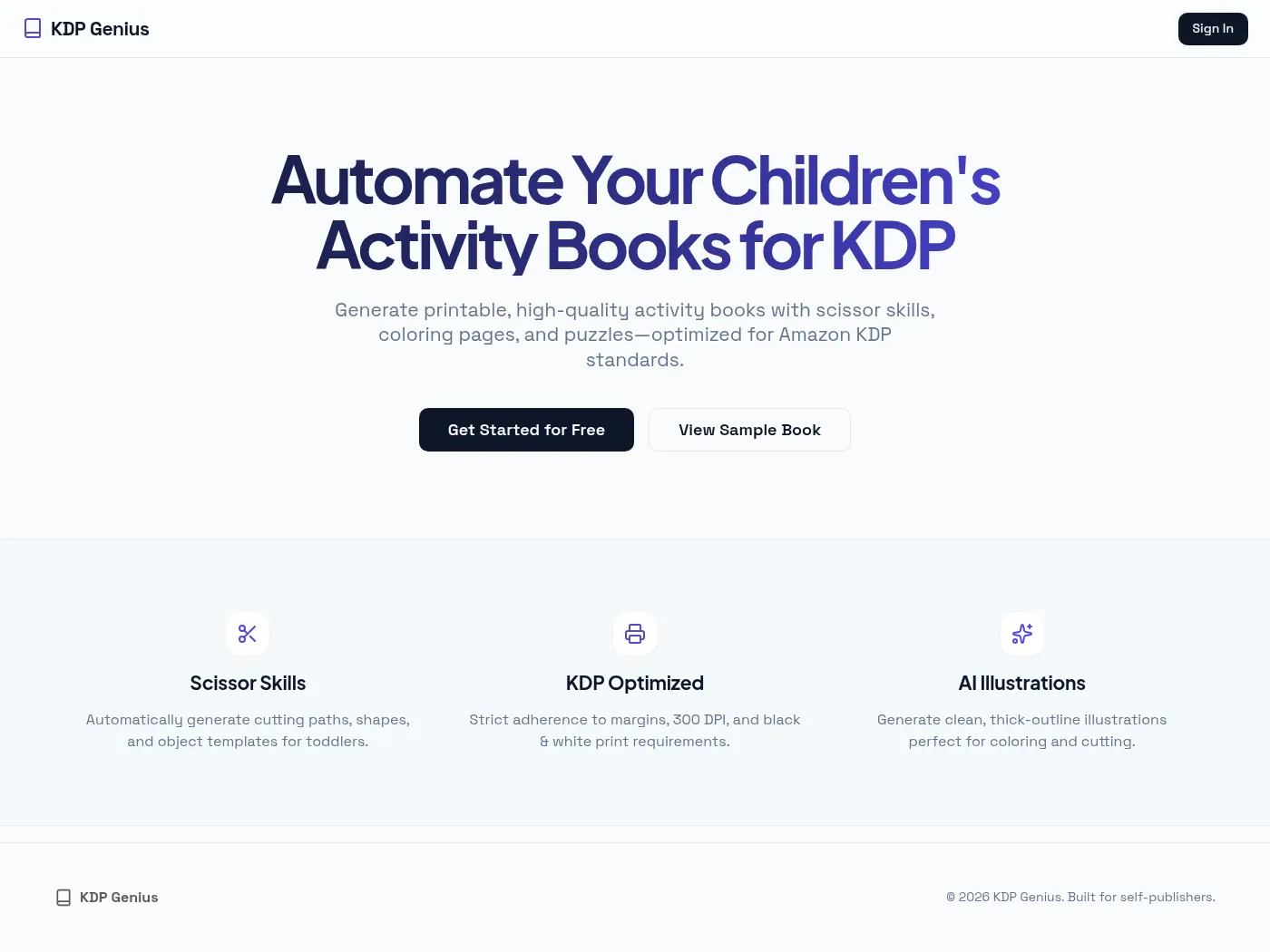 KDP Activity Book Generator