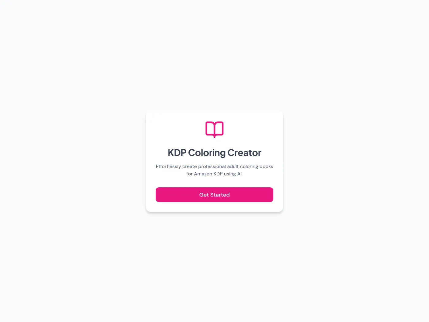 KDP Coloring Book Creator
