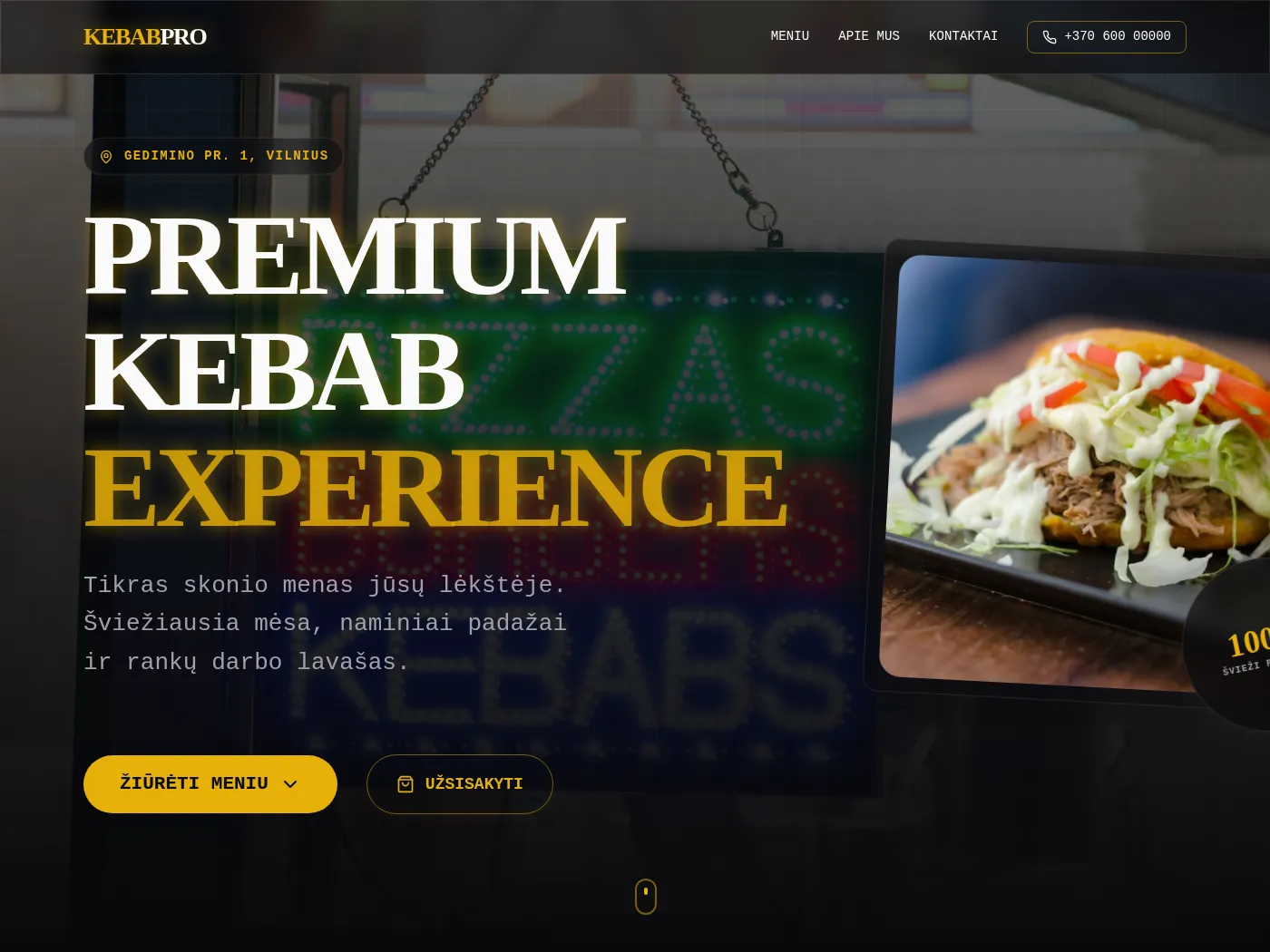 Kebab House Pro Site
