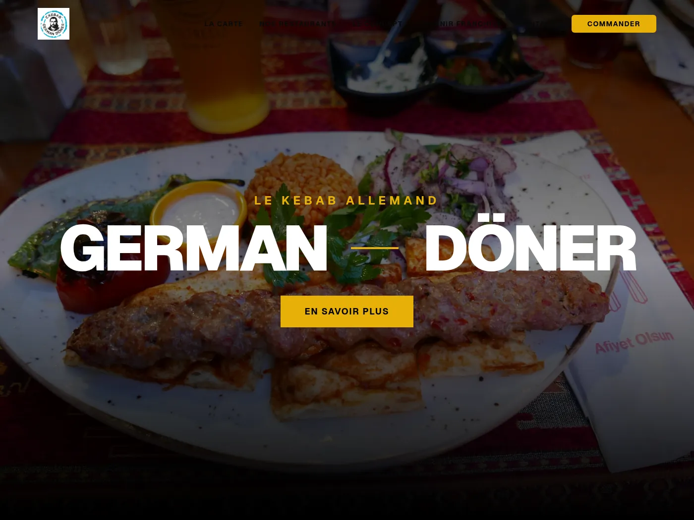 Kebab Shop Web Clone