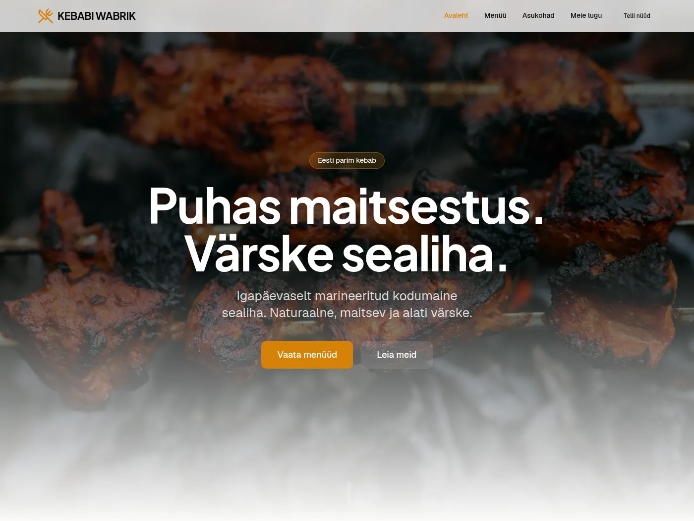 Kebabi Wabrik Website