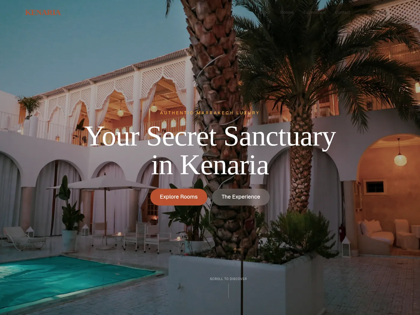 Kenaria Riad Website