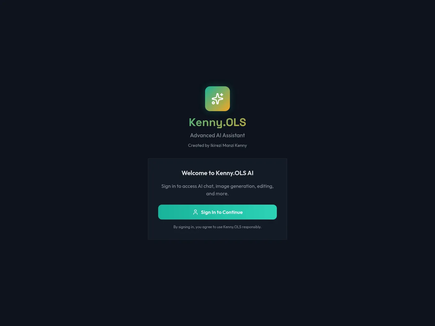 Kenny.OLS Advanced AI
