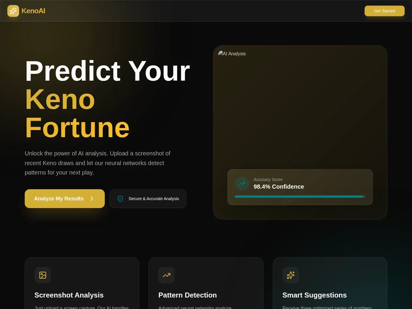 Keno Predictor AI