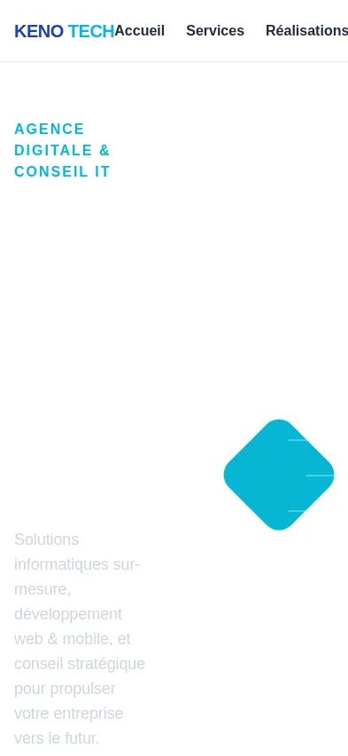 KENO Tech Web SPA