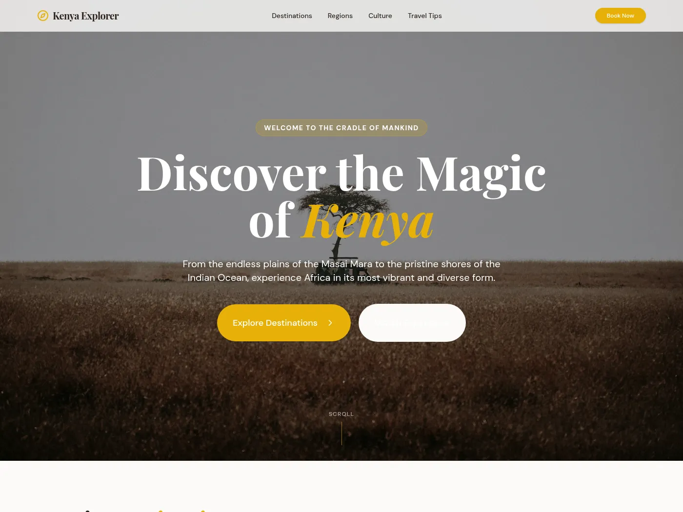 Kenya Explorer Brochure