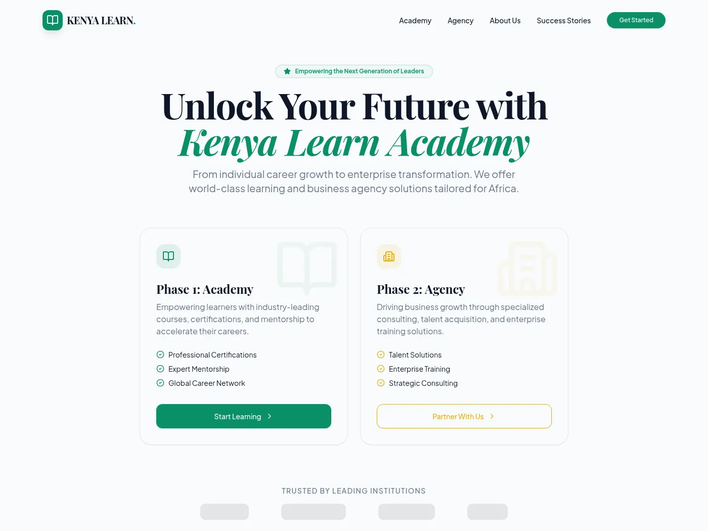 Kenya Learn Academy Hub