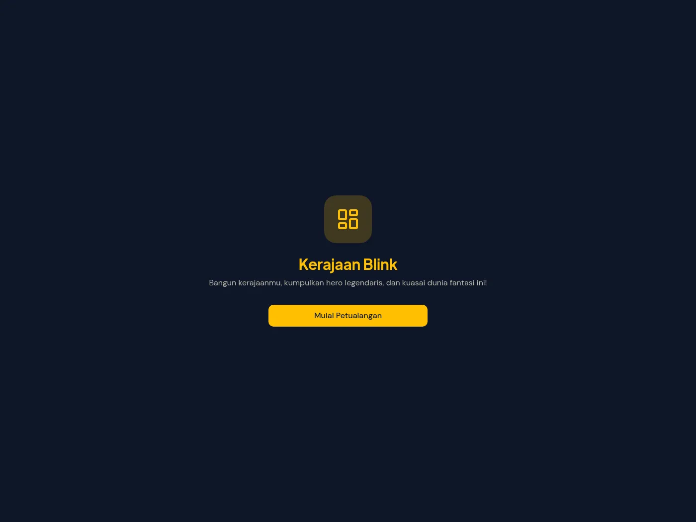 Kerajaan Blink Mini Game