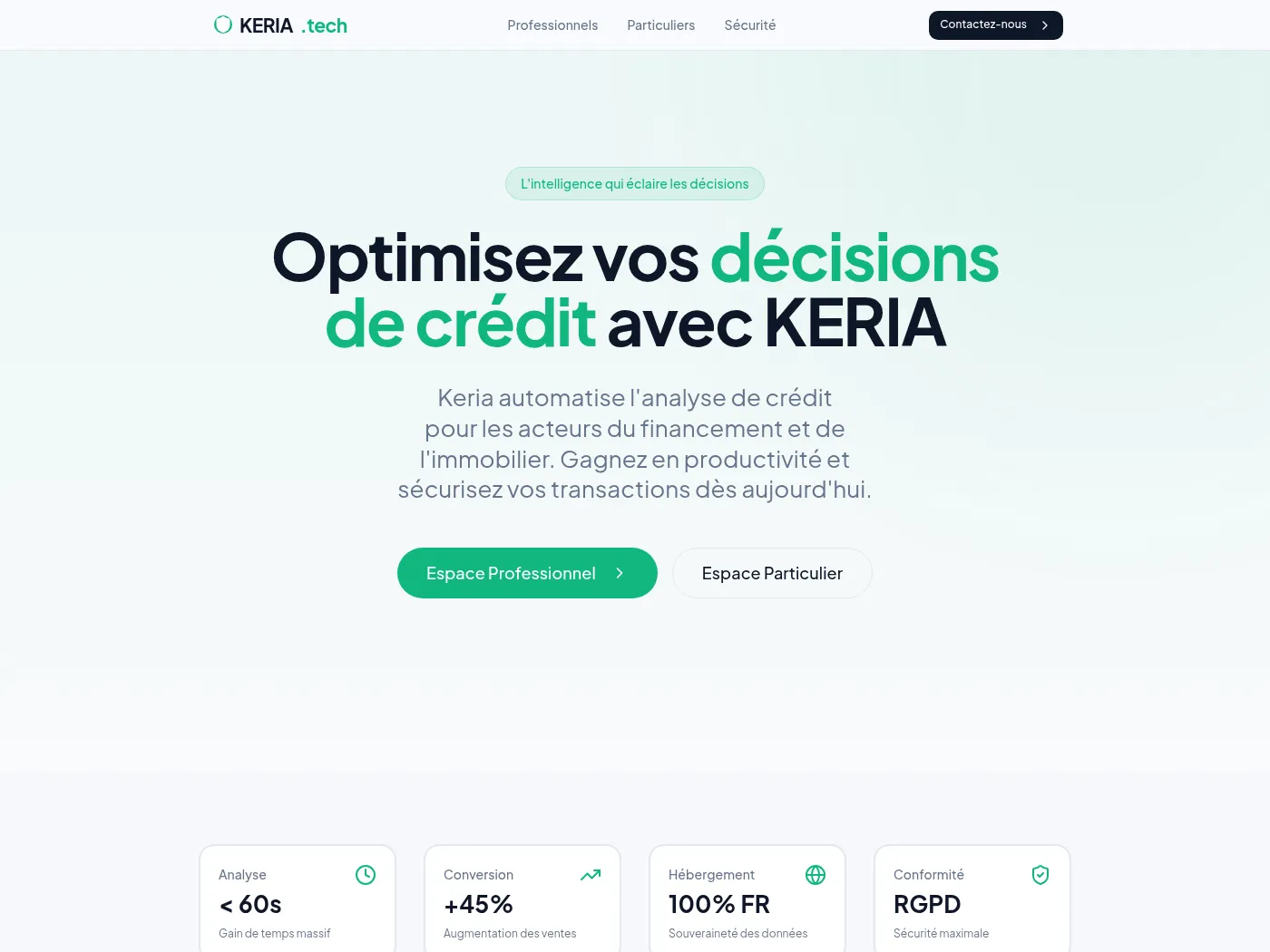 Keria.tech Revamp