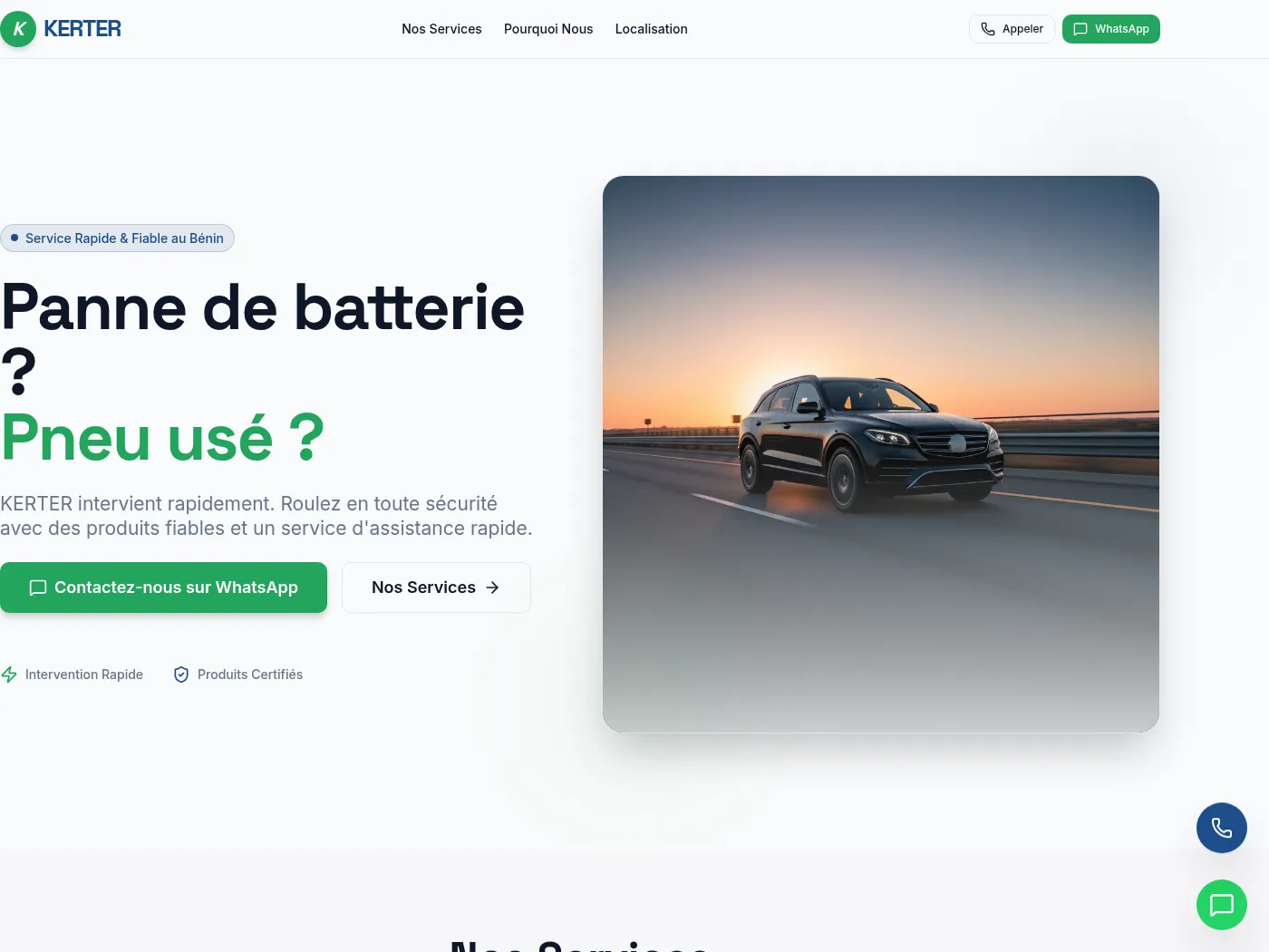 KERTER Pro Auto Site