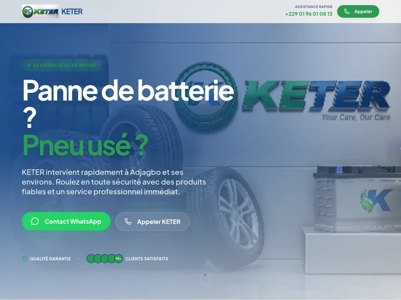KETER Auto Services Site