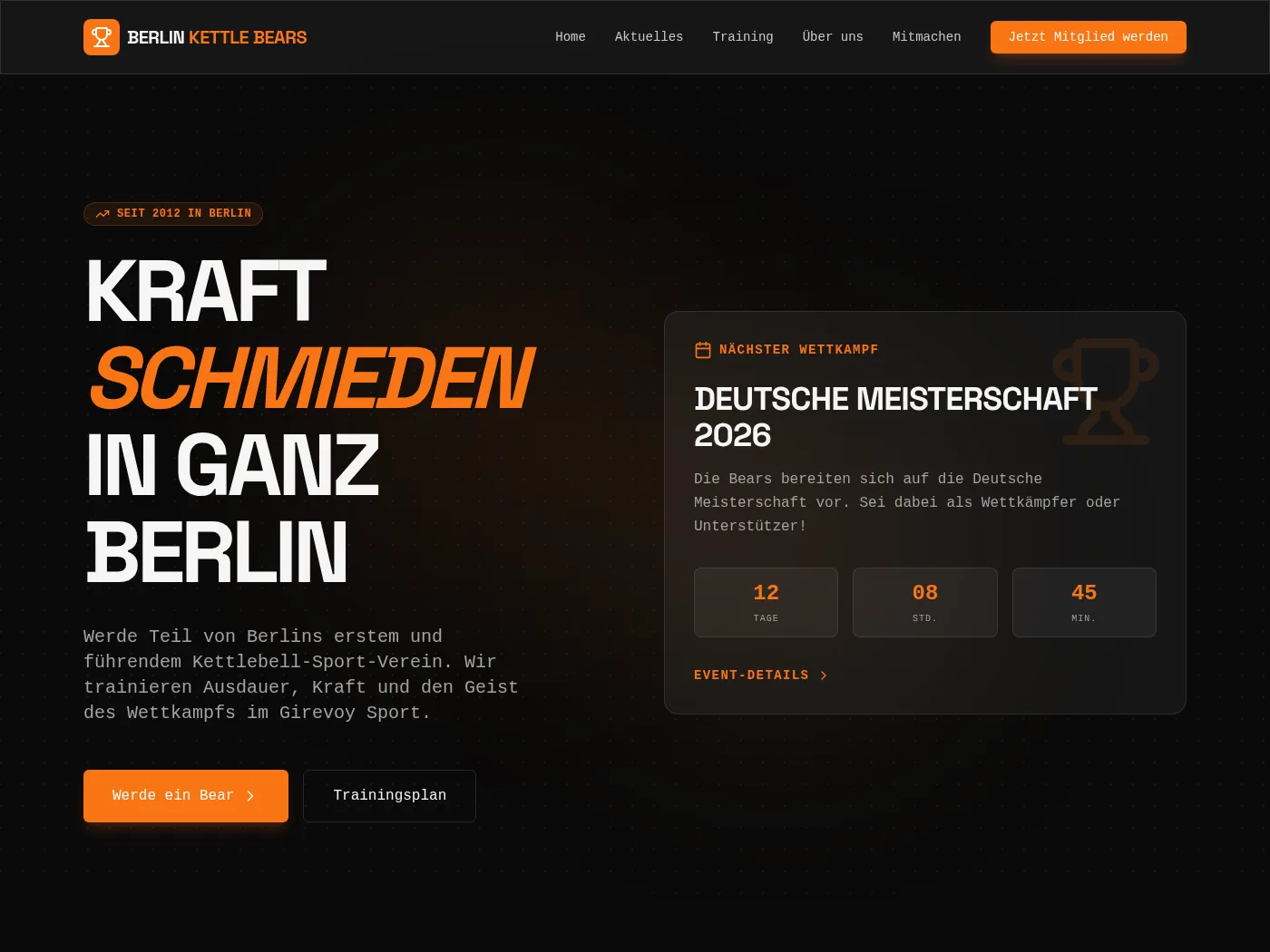 Berlin Kettlebears Site