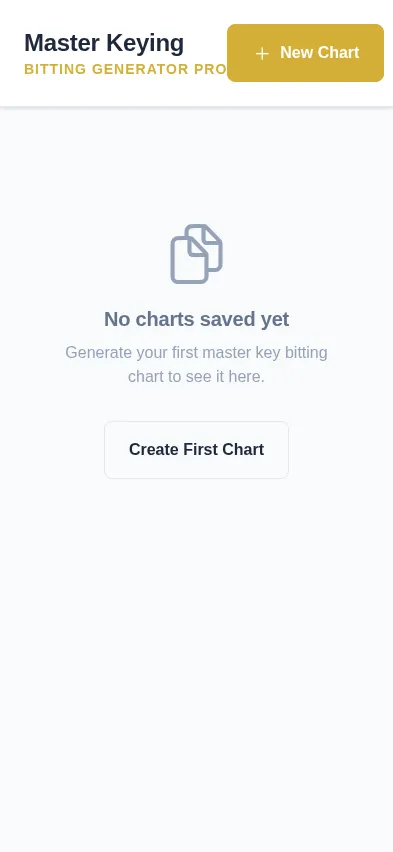 Master Key Bitting Generator