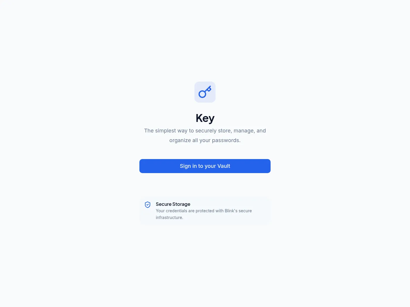 Key Manager App