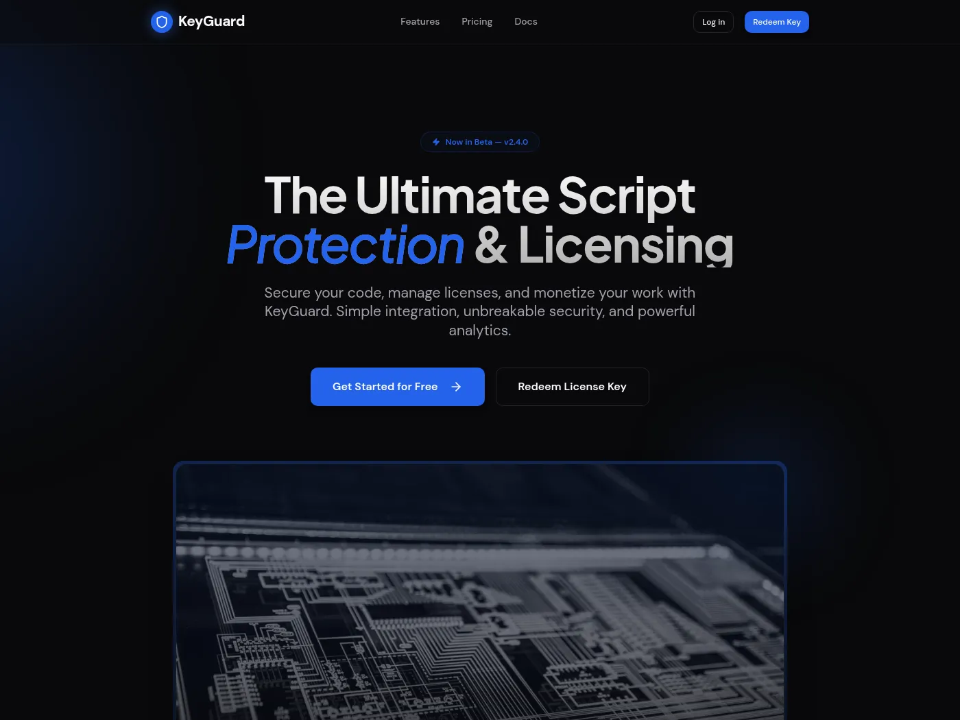 KeyGuard Web Portal