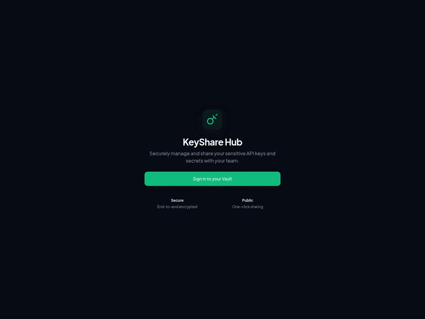 KeyShare Hub
