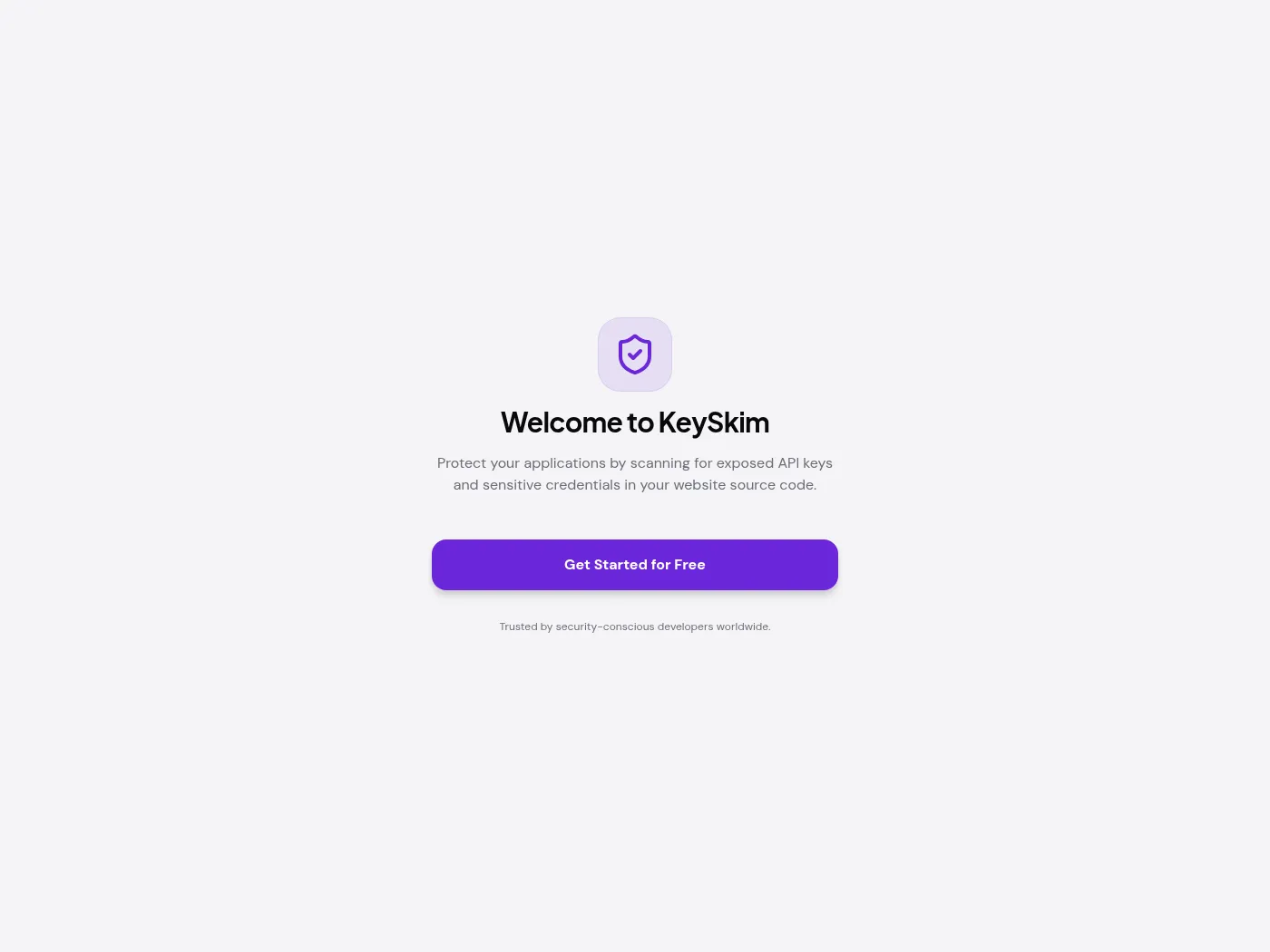 KeySkim AI Scanner